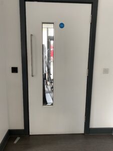 Intumescent strips for fire doors