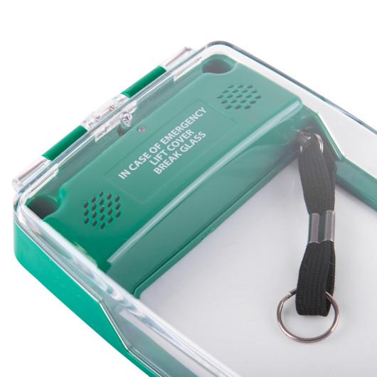 Green Waterproof Call Point Cover - Flush Mounted - Sigma Smart+Guard ...