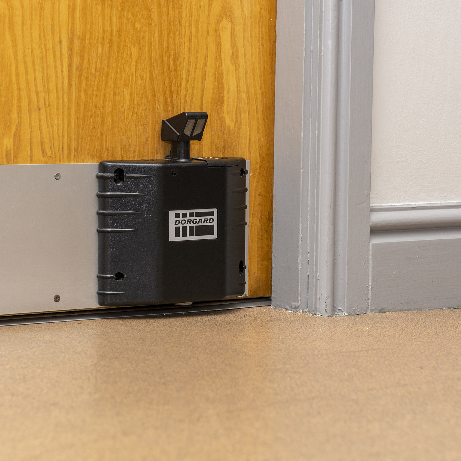 Dorgard Fire Door Retainer Twin Pack - Black - £214.80 inc VAT