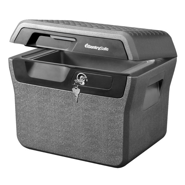Fireproof and Waterproof Box For Paper and Digital Media - Sentry Safe ...