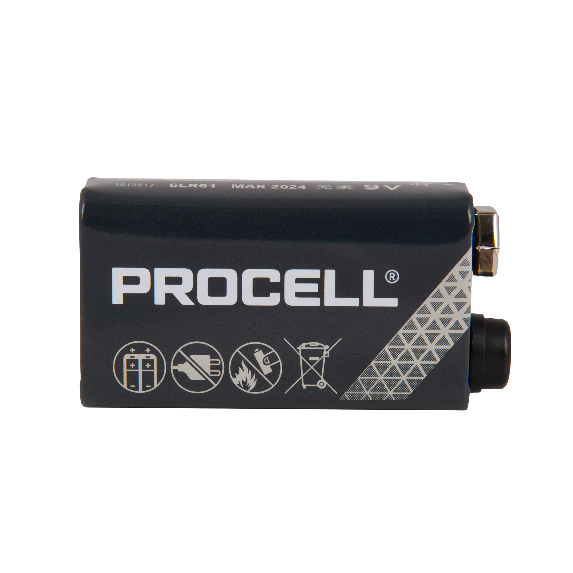 9V Duracell Procell Alkaline Battery