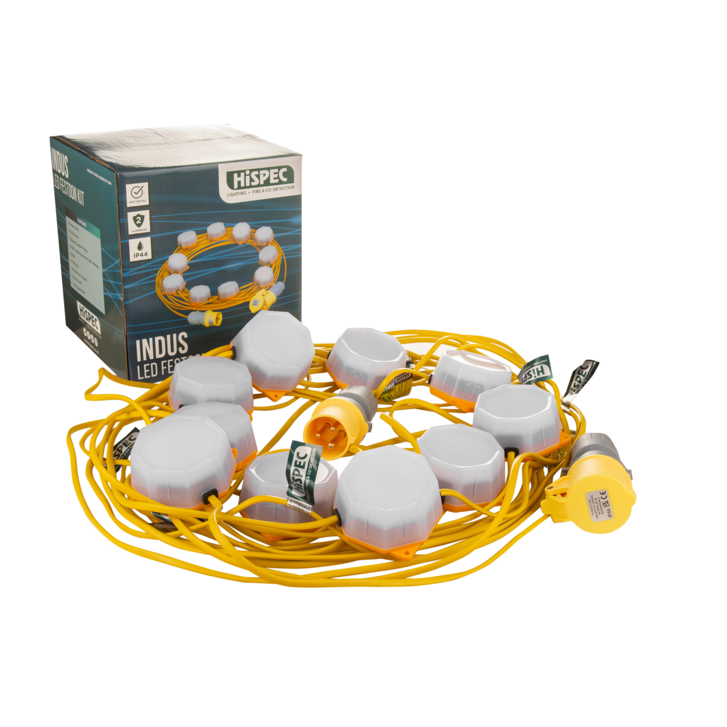 Hispec Indus 20m LED Festoon Lights - £81.59 inc VAT