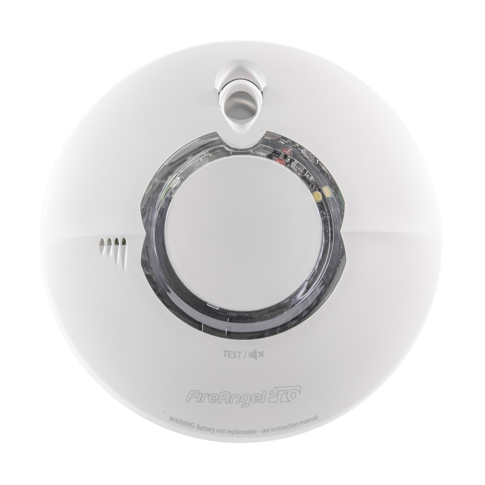 Radio-Interlinked Sealed Battery 3 Smoke Alarms and 1 Heat Alarm Kit ...