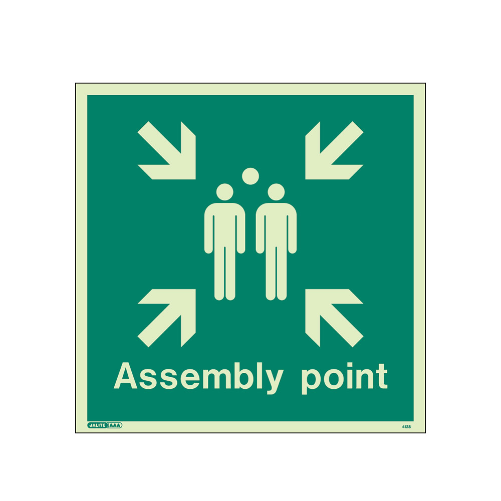 Assembly Point Sign - Fire Safety Signs From Jalite