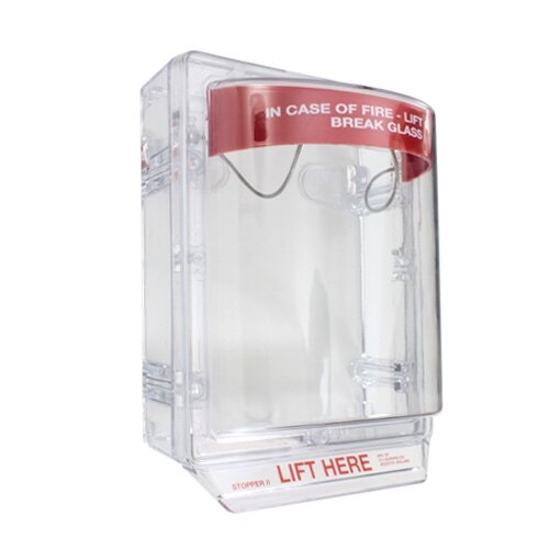 Call Point Cover 'Stopper 2' STI 1230 (for surface mounted call points)