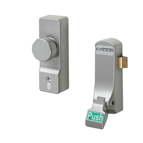 Exidor 297 Single Door Push Pad With Latch - From £42.59 inc VAT