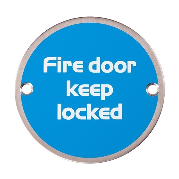 Metal Fire Door Signs
