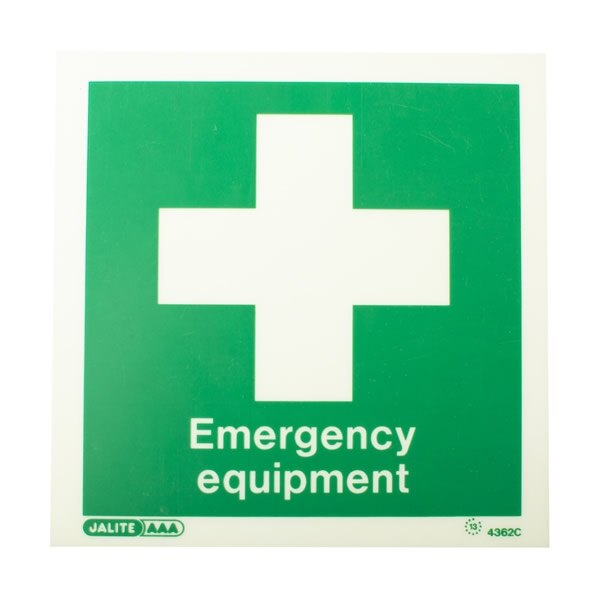 Emergency Equipment Signs