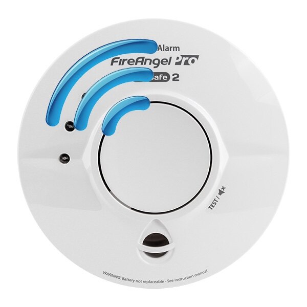 Mains Radio-Interlinked Thermally Enhanced Optical Smoke Alarm with ...
