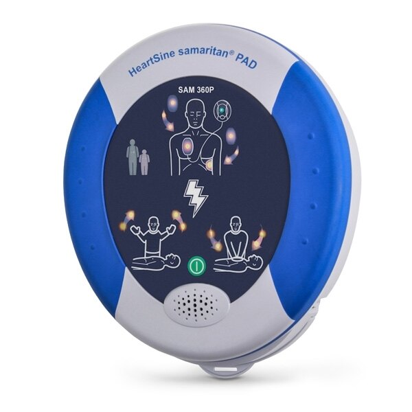 HeartSine Samaritan PAD 360P Defibrillator Unit - Fully Automatic - £ ...
