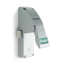 Single Door Push Pad with Latch - Securefast