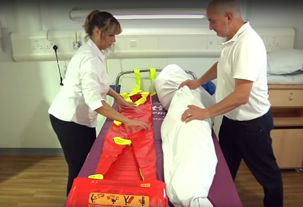 Spectrum Healthcare AlbacMat Flexible Evacuation Stretcher - Product Video